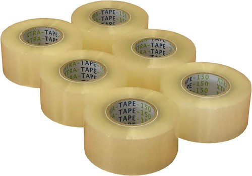 CLEAR STRONG PARCEL PACKING TAPE CARTOON SEALING 48MM X 150M CELLOTAPE ...