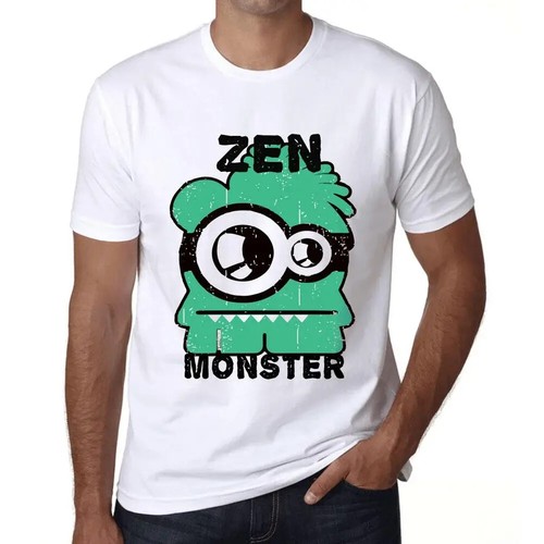 Men's Graphic T-Shirt Zen Monster Eco-Friendly Limited Edition Short ...