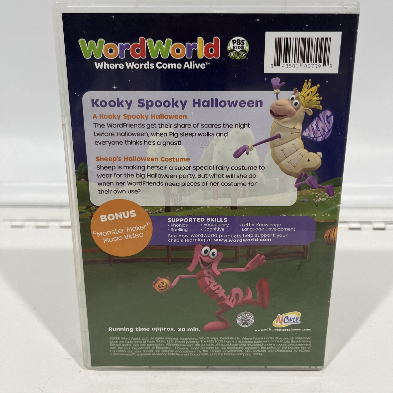 WordWorld: Kooky Spooky Halloween DVD | 🔥Buy 4 Get 3 Free🔥 843501007099 ...