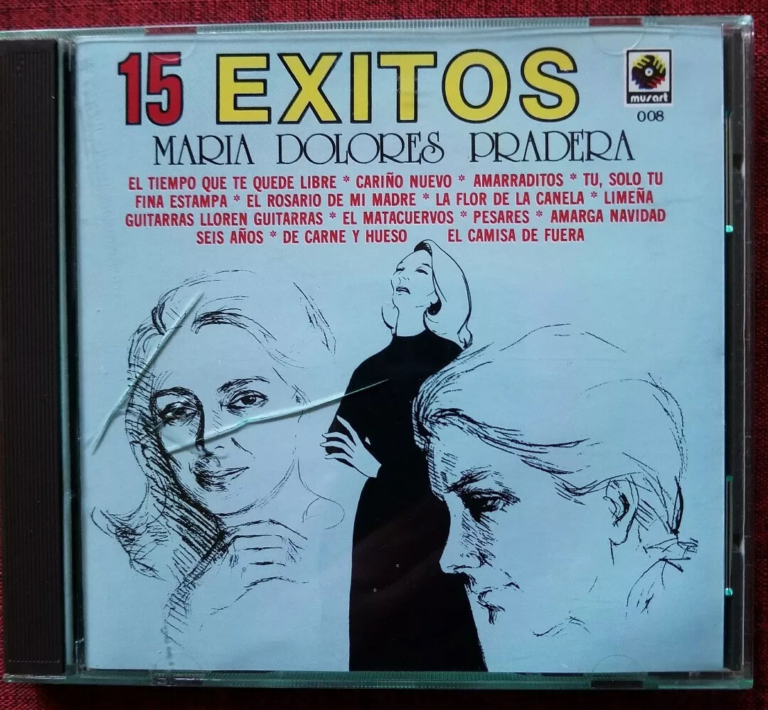 MARIA DOLORES PRADERA 15 Exitos 1990 Discos Musart CD | eBay