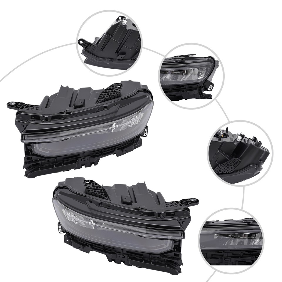 For 2021-2023 Jeep Grand Cherokee Headlight Full LED Headlamp(s) Left ...
