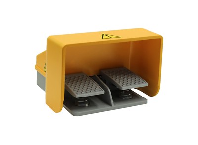 AceCrew Heavy Duty Double Pedal Foot Switch + FULL Guard, Two (2 ...