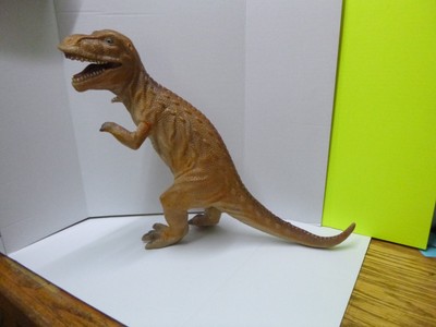 Tyrannosaurus Rex Rubber Dinosaur Figure 2005 Toy Major Trading Co 13 ...