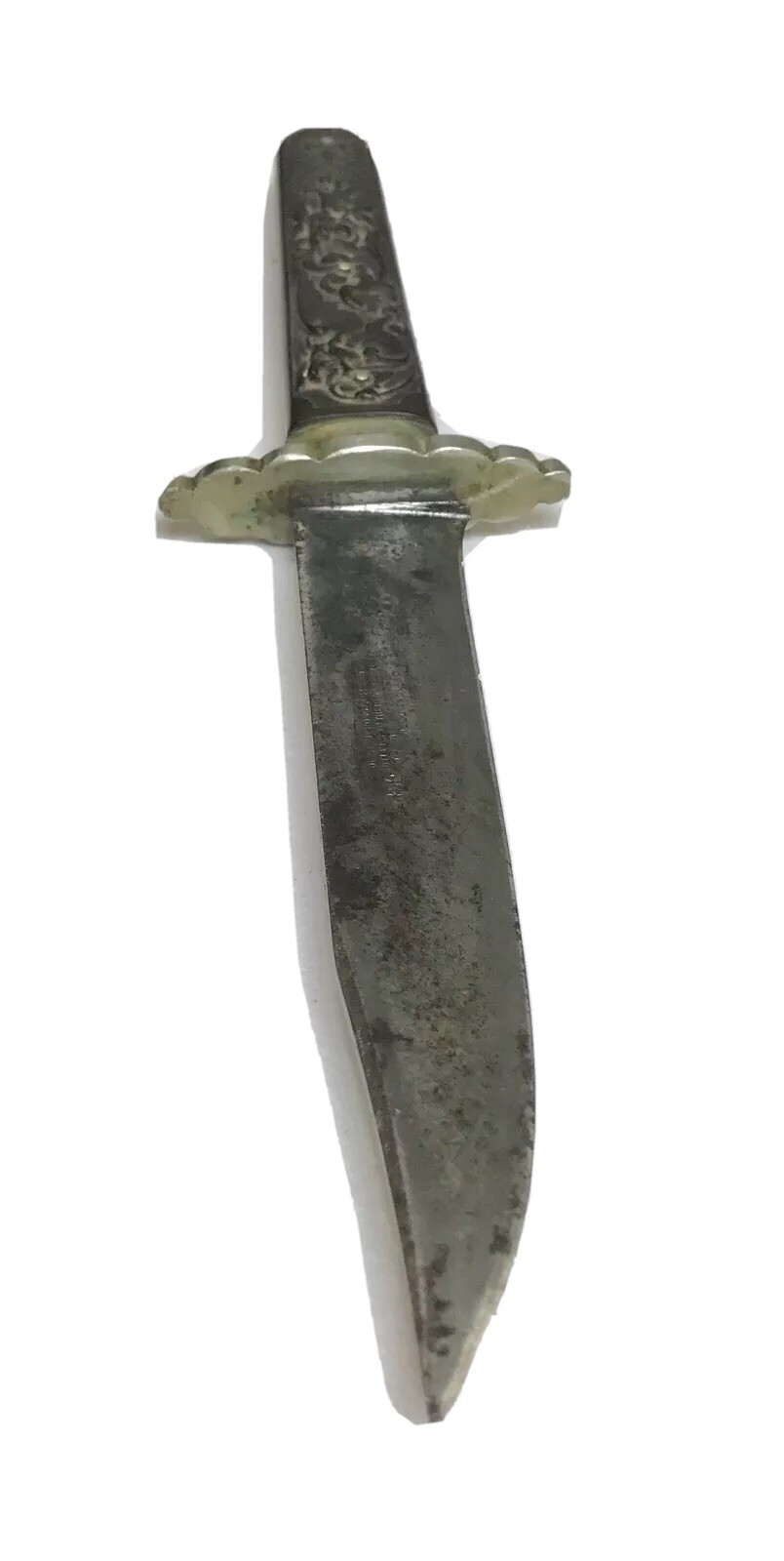 Genuine 1800's Joseph Rogers Sheffield Dagger Knife Gutta Percha Handle ...