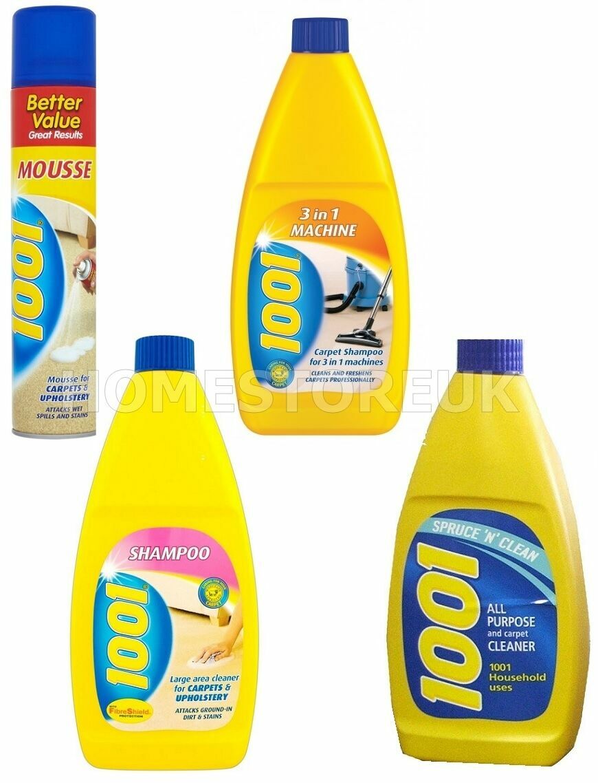 1001 MULTI PURPOSE CARPET SURFACE UPHOLSTERY CLEANER CLEANING STAIN ...