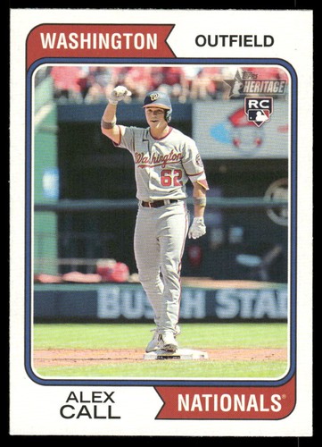 2023 Topps Heritage #354 Alex Call - NM+ | eBay