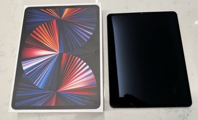Apple iPad Pro 12.9 inch (5th Gen) 128GB Wi-Fi + Cellular. Model A2461 ...