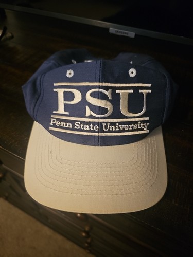 NCAA PENN STATE VINTAGE 90S ADJUSTABLE HAT | eBay