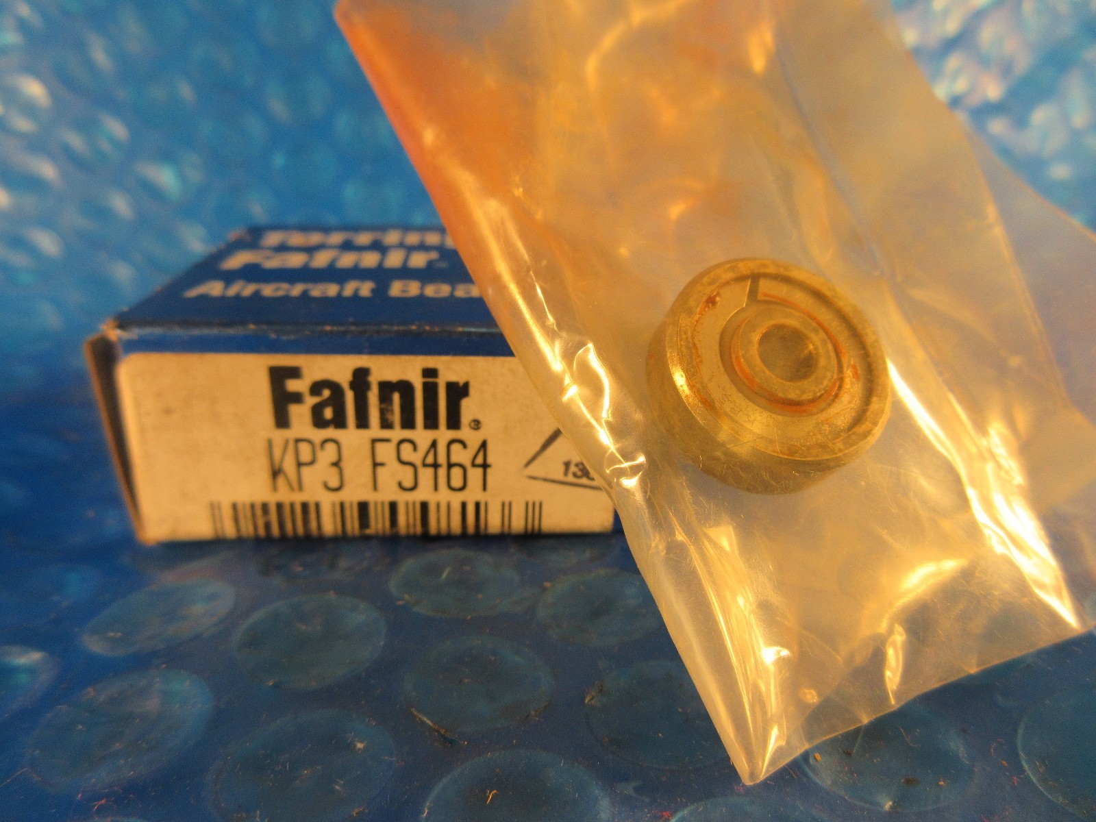 Fafnir KP3 FS464 Control Bearing, Teflon Seal (MS27640-3) Timken ...