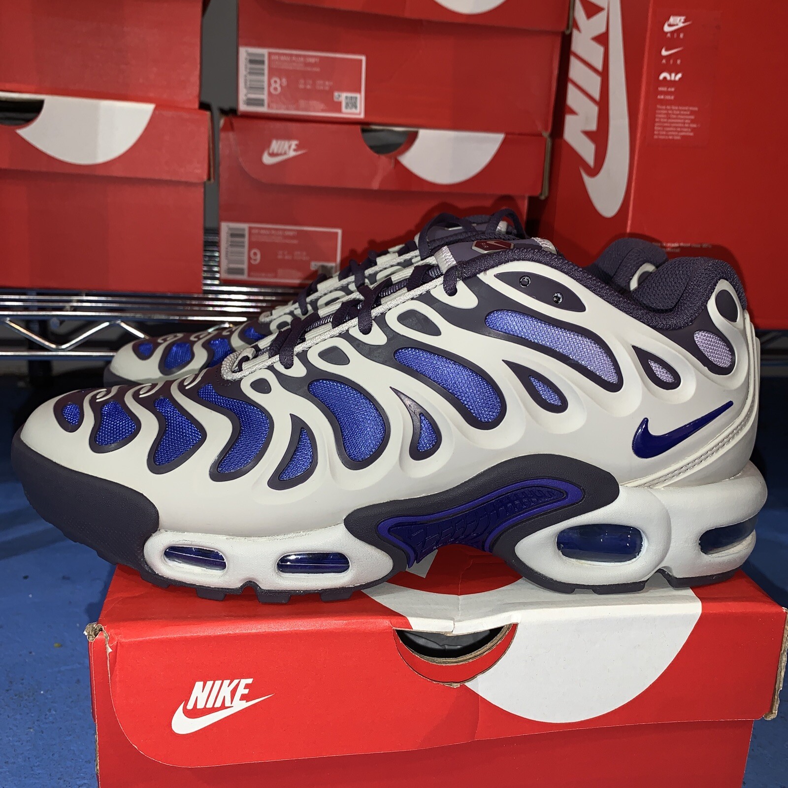Nike Air Max Plus Drift Concord Blue Purple Grey FD4290-007 Men's Sz 7 ...