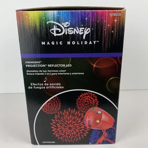 Disney Magic Holiday LED Fireworks Projection Spotlight Sound Effects ...