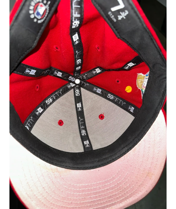 Hat Club New Era MLB Washington Nationals Red Wool Cap Pink UV Size 7 3 ...