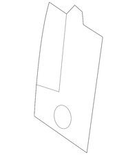 2012-2018 BMW 3 Series Fender Liner Lid 51717259887 OEM Z9 for sale ...