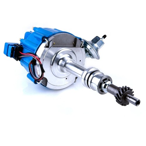 Ignition Distributor Big Block Ford 351C 460 HEI Blue Cap 351M 400 429 ...