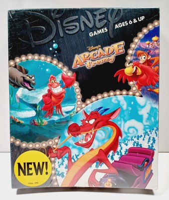 VTG Disney's Arcade Frenzy Game CD-ROM For Windows 95 PC -New W ...