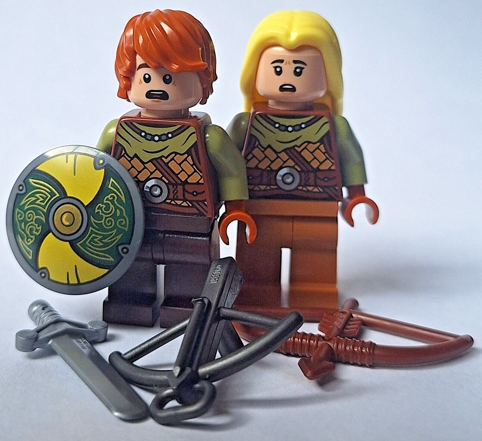 LEGO Castle MINIFIGURE ranger rogue mage knights Viking elves 10305 ...