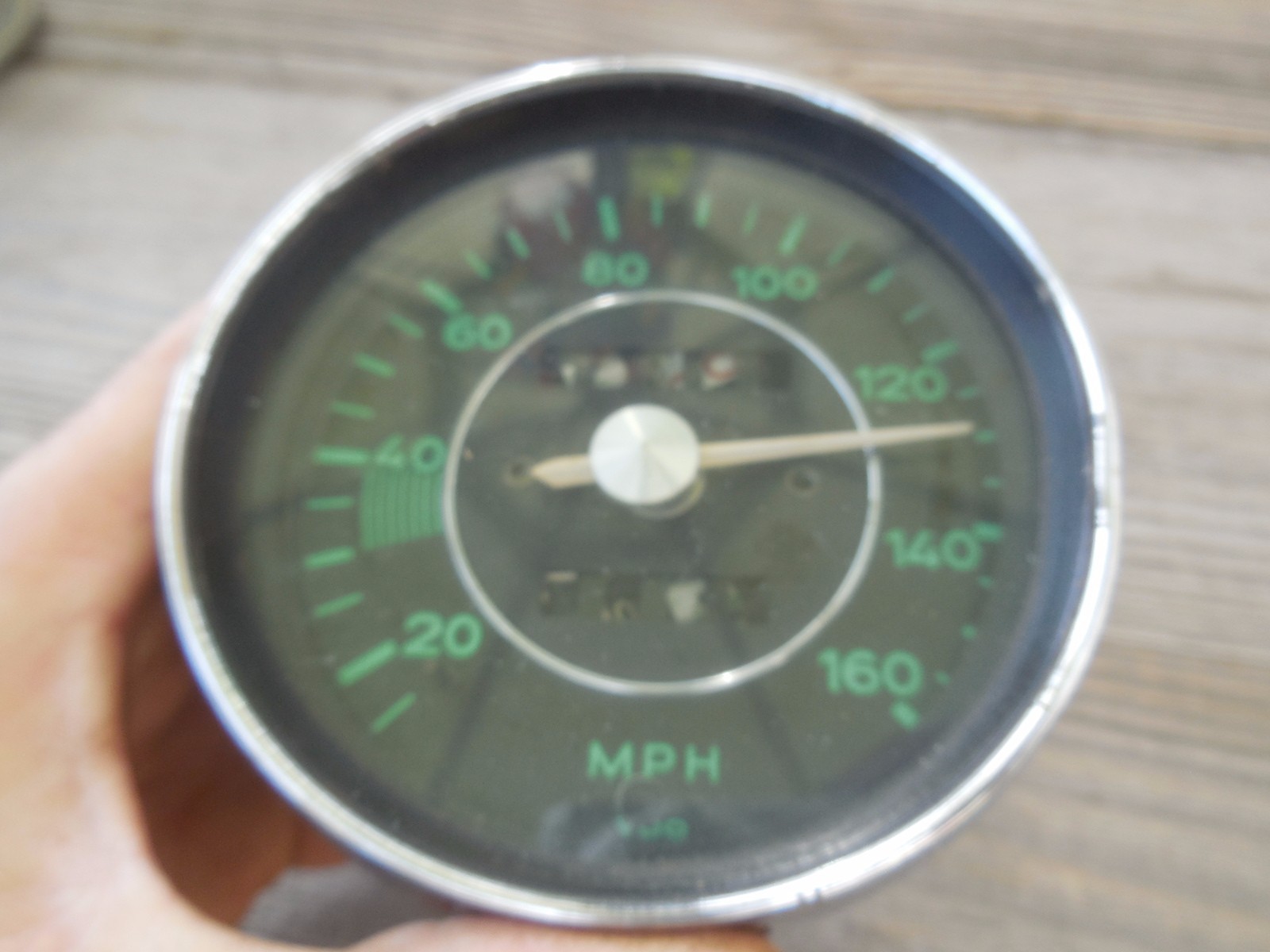 Porsche 356 Original VDO Speedometer 160 m/h date stamped 11 / 66 | eBay