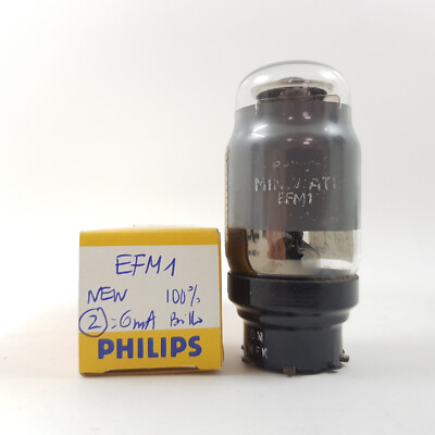 1 X EFM1 PHILIPS MINIWATT MAGIC EYE TUBE. NOS. RC83 | eBay