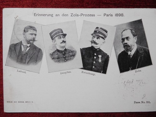 FRANCE - PARIS / ZOLA PROZESS - DREYFUS - LABORI - ESTERHAZY / 1898 | eBay