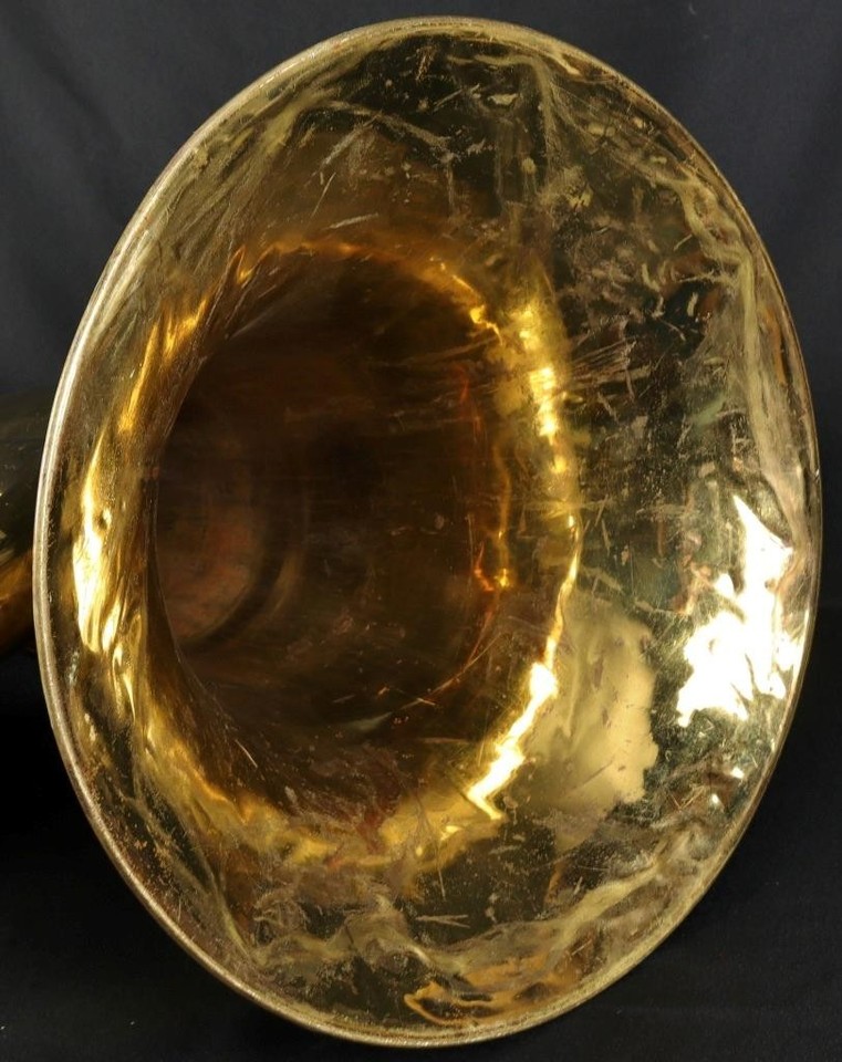 Vintage 1950's Besson Tuba Brass Instrument "50 Medals of Honour ...