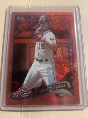 Andrelton Simmons 2014 Topps RED FOIL SP Card # 283, Minnesota Twins | eBay