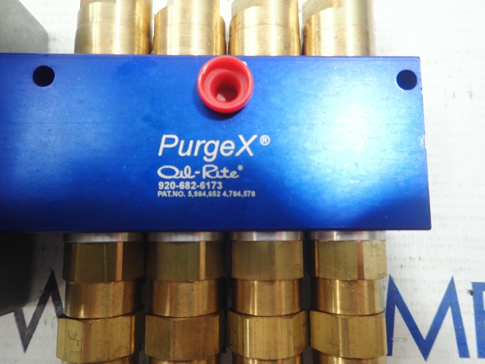 NEW Purge X 920-682-6173 Oil Rite Valve 4 Feed | eBay