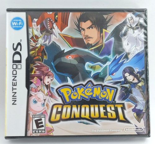 Pokemon Conquest (Nintendo DS NDS, 2012) BRAND NEW Factory Sealed ...