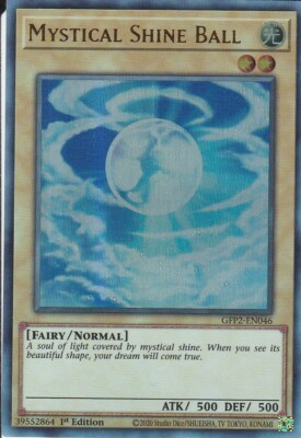 YUGIOH HOLO CARD MYSTICAL SHINE BALL GFP2-EN046 1ST EDITION | eBay