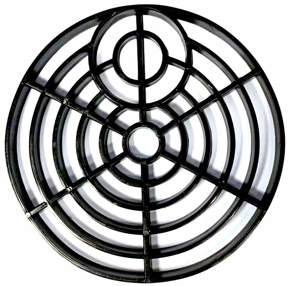 6" Square Dish Round Plastic Gully Grid Grate Heavyduty Drain Cover ...