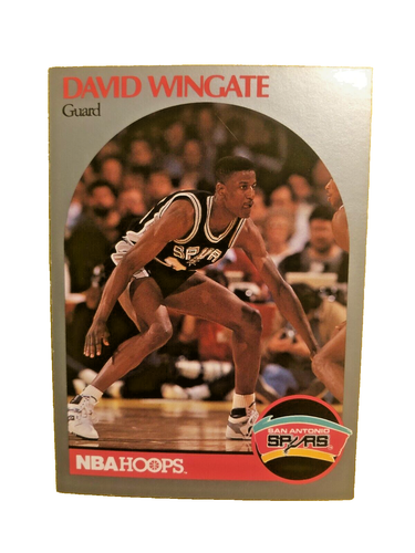 DAVID WINGATE #25 San Antonio SPURS 1990 Guard Card #273 NBA All Star ...