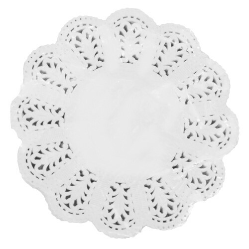 Lace Paper Doyley Food Grade Doyleys White Doylie Food Safe Doilies ...