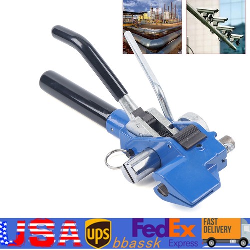 Stainless Steel Metal Wrap Zip Cable Tie Gun Pliers Tightener Cutter ...