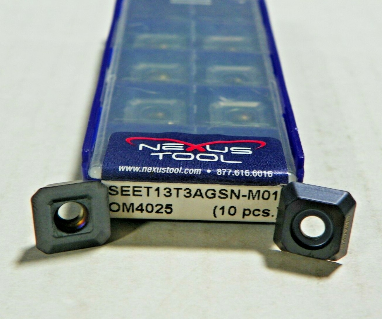 10 PIECES of NEXUS, SEET 13T3AGSN-M01 OM4025 CARBIDE INSERTS J109 | eBay