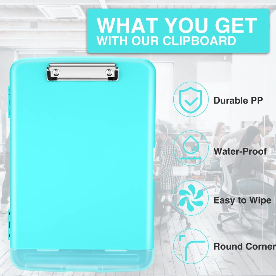 Clipboards with Storage High Capacity Clip Boards 8.5x11 with Storage ...
