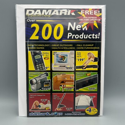 Vintage Damark Catalog 1999 - Electronics Technology & Home Goods | eBay