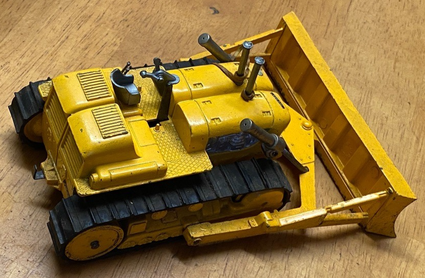 Rare Vintage Corgi 1107 Euclid TC-12 Tractor Yellow Bull Dozer In ...