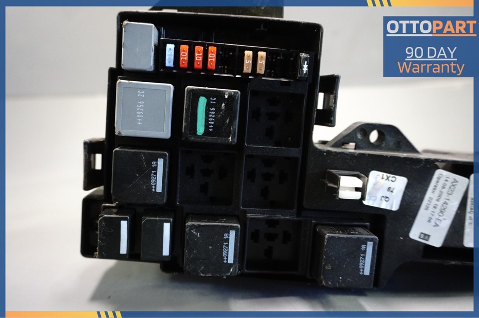 2009-2015 JAGUAR XF x250 under hood relay junction fuse box module ...