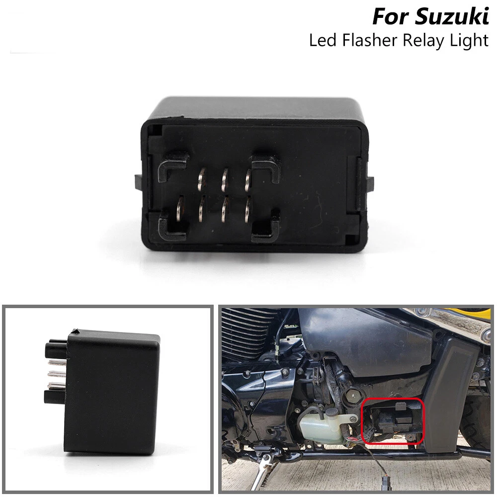 Pin 12v Motorcycle Led Flasher Relay For Suzuki Sv650, 59% OFF