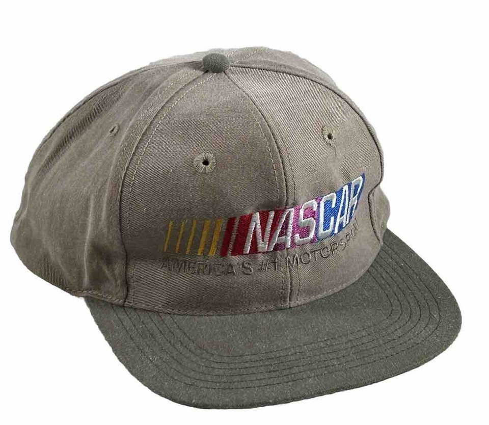 Vintage NASCAR Americas #1 Motorsport Snapback Hat Cap Racing Car USA ...