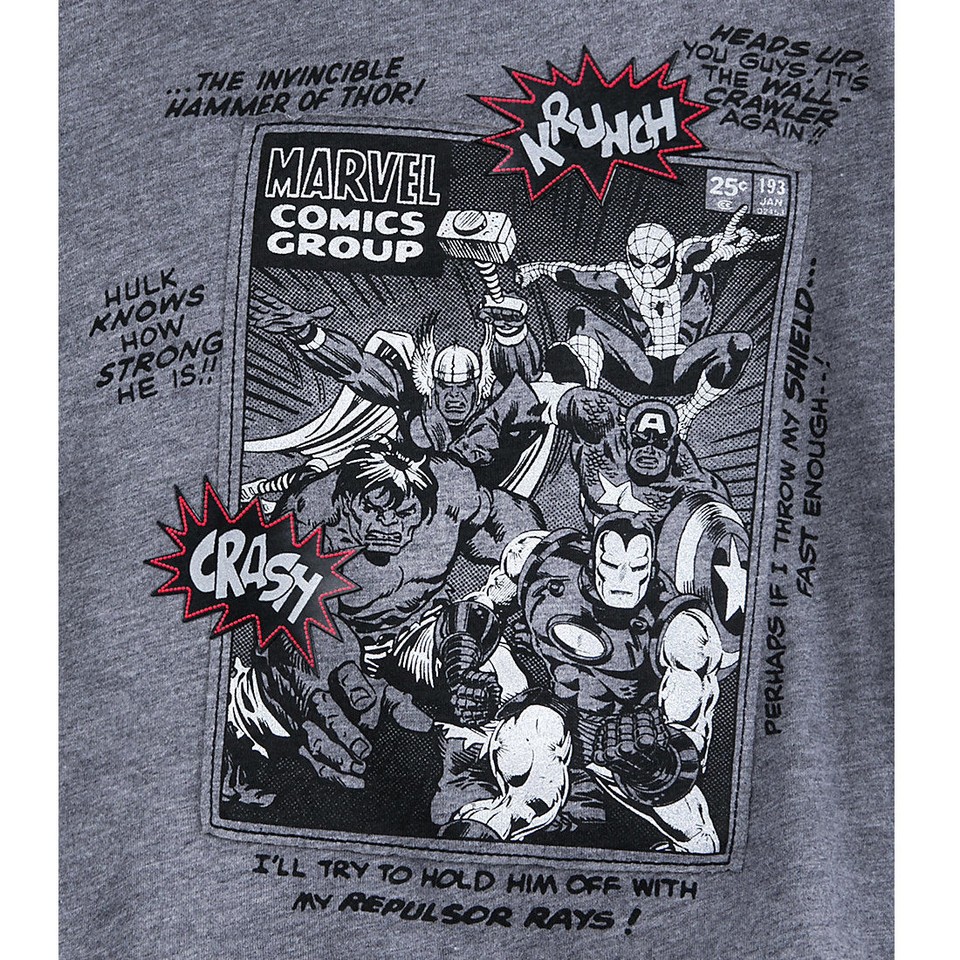 Disney Store Marvel Comics Group Ringer Tee T-Shirt for Boys Size XS 4 ...