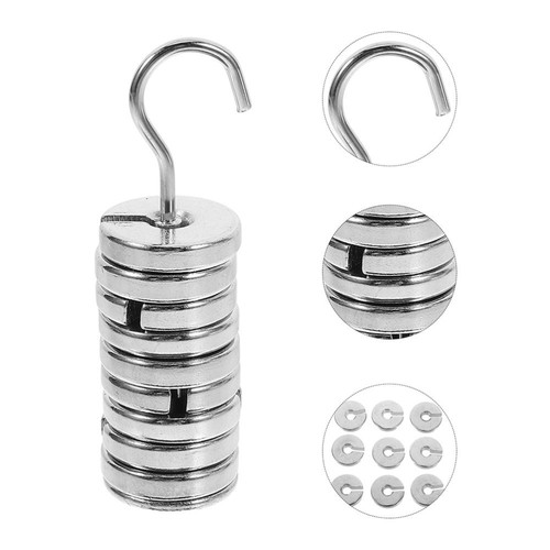 Slot Code Set Lab Equipment Labs Slotted Weights Kit Plate with Hanger ...