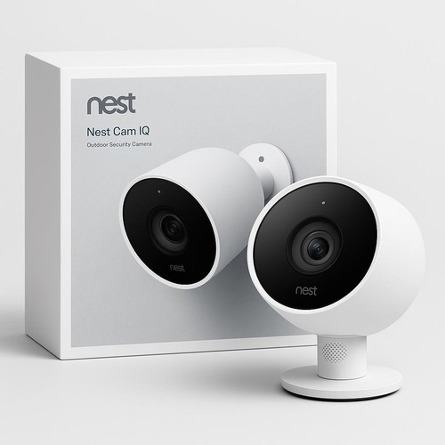 Nest Cam IQ Outdoor NC4100US 1080p Smart Security Camera - Weatherproof ...