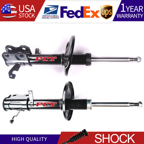 Front Shocks Struts For Toyota Corolla 1.8L 2002 2001 2000 1999 1998 ...