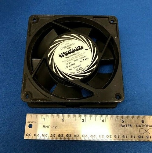 Howard Industries Cyclohm Fan 230 VAC 50/60 HZ .28/.20 AMPS PN 3-15 ...