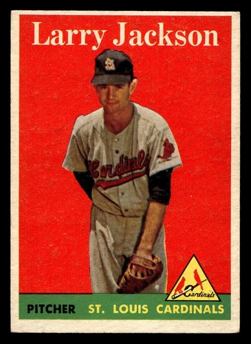 1958 Topps #97 Larry Jackson UER Excellent+ Cardinals UER | eBay