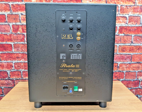 REL Strata III (MK3) Active Subwoofer Home Cinema HiFi Used Black | eBay UK