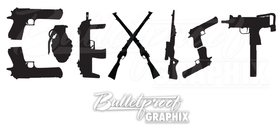 The Original Weapon Gun Coexist Vinyl Decal Bumper Sticker PRO 2A NRA ...