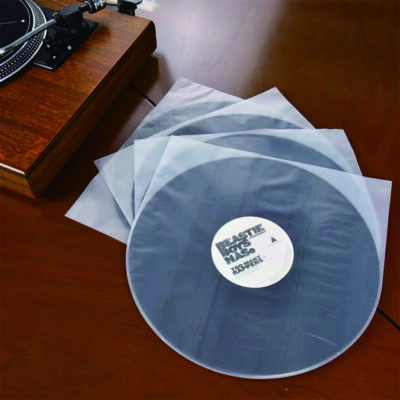 50x Anti Static 12'' LP LD Vinyl Record Covers Inner Sleeves Clear ...