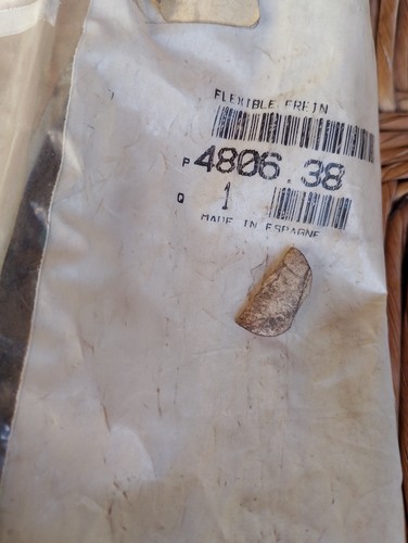 peugeot front brake hose pipe genuine 4806.38 | eBay