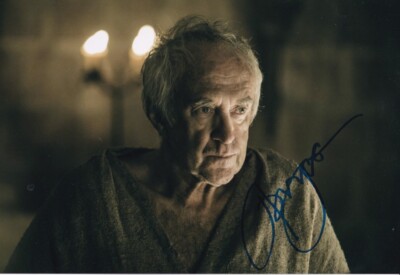 JONATHAN PRYCE signed Autogramm 20x30cm GAME OF THRONES in Person ...